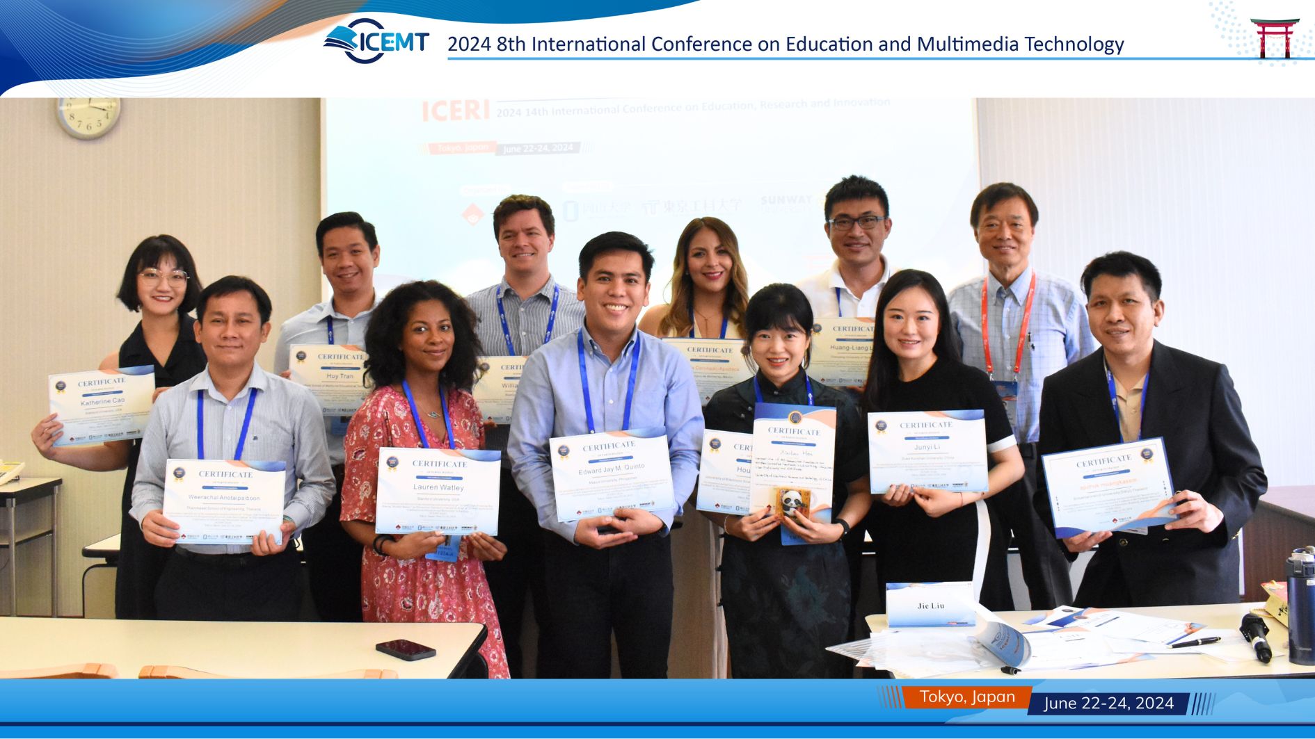 ICEMT 2024|Conference History
